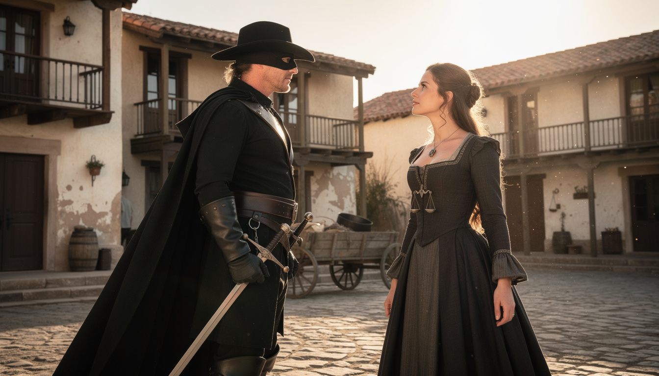Série TV Zorro : analyse des thèmes de justice et de romance